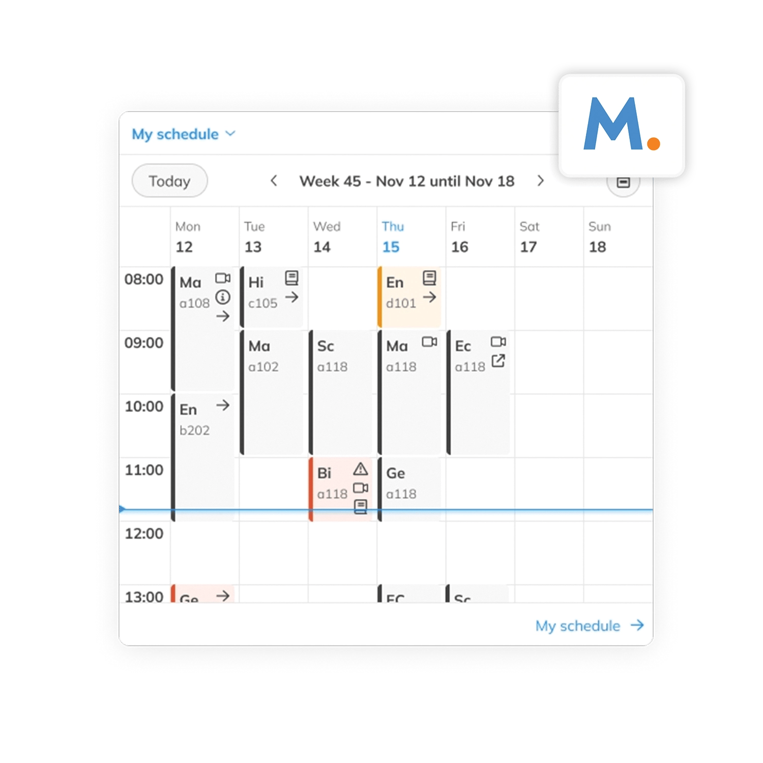 Workspace 365 | Bekijk direct cijfers en je rooster met Magister